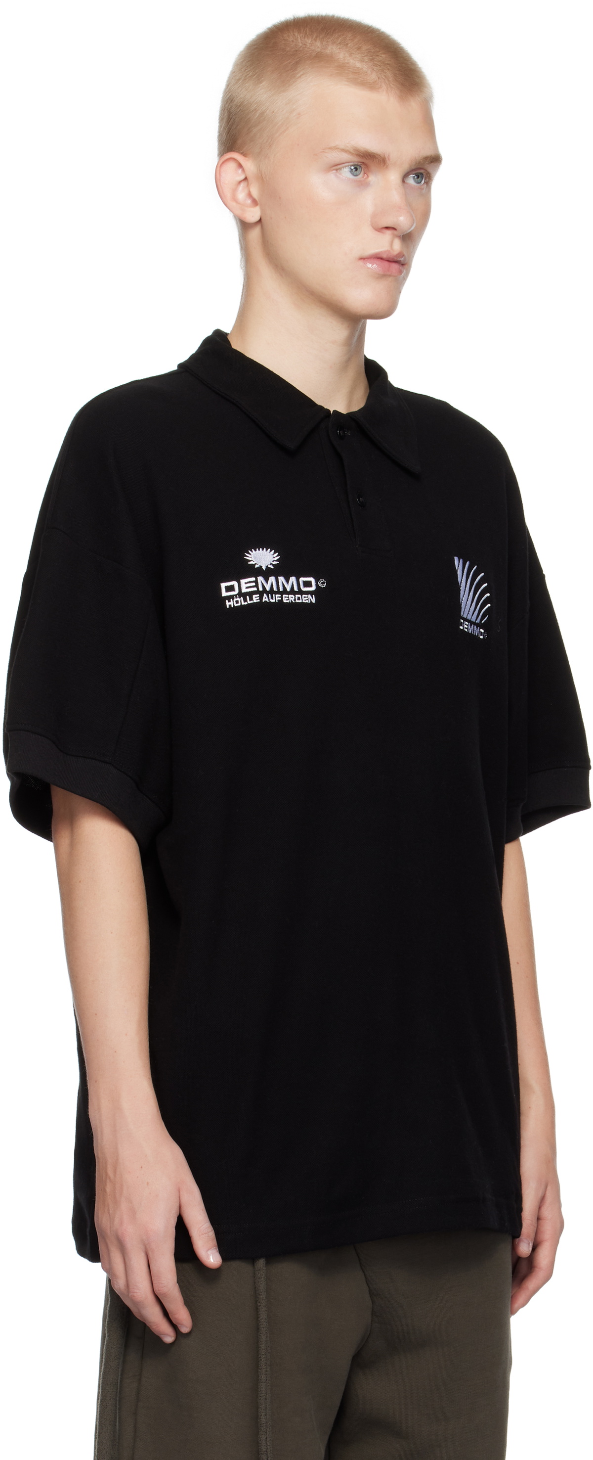DEMMO Black Station Polo