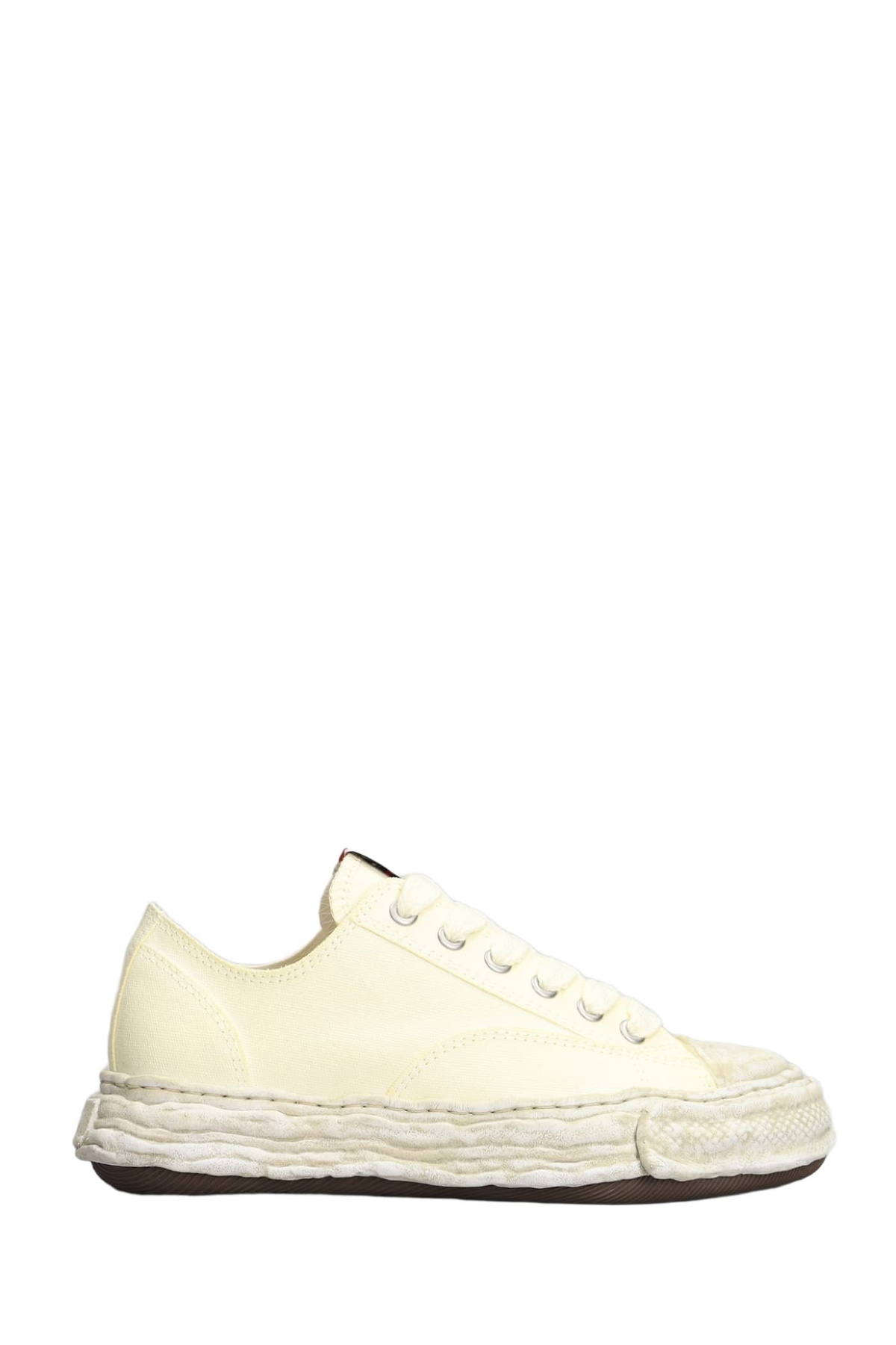 Mihara Yasuhiro Peterson 23 Low Sneakers In Beige Cotton Maison MIHARA ...