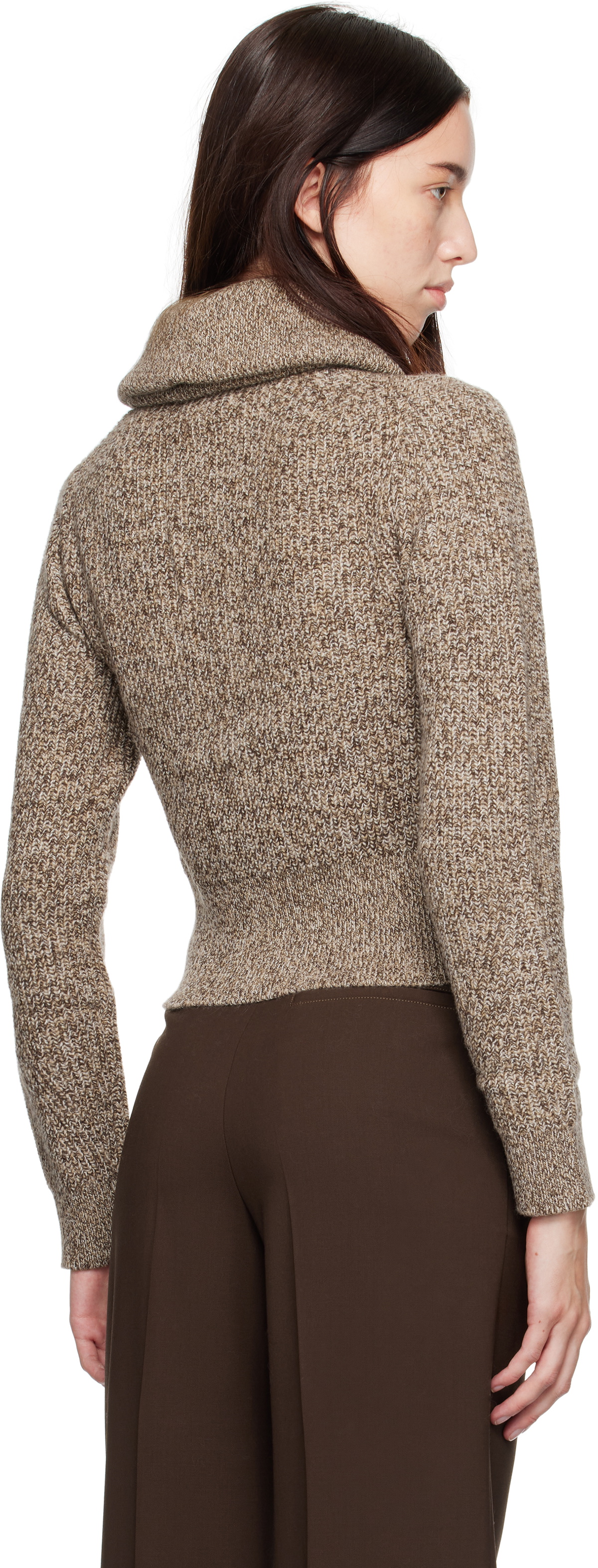 Staud Brown Christopher Sweater Staud
