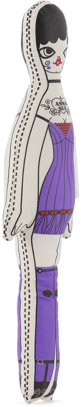 ANNA SUI MINI SSENSE Exclusive Kids Purple Plush Toy