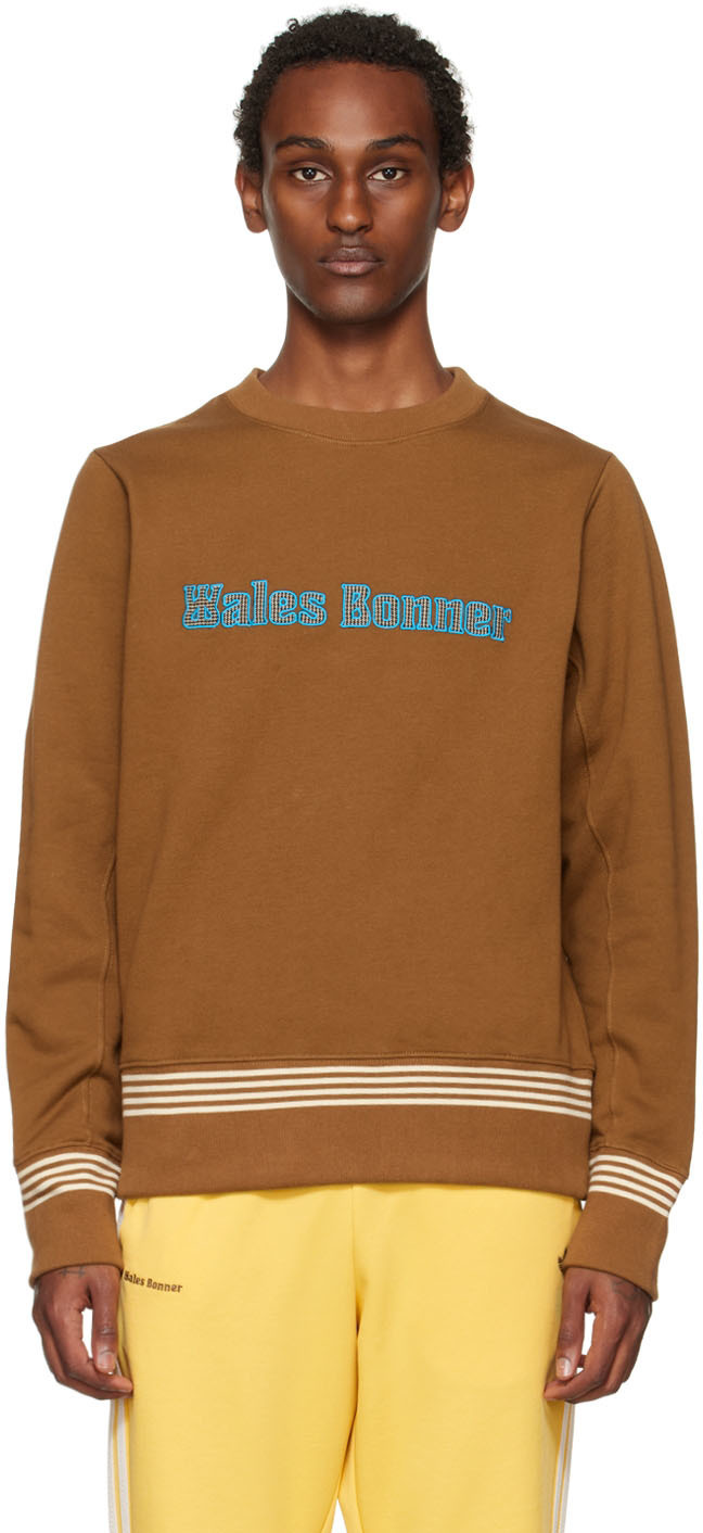 Wales Bonner Brown Original Sweatshirt Wales Bonner