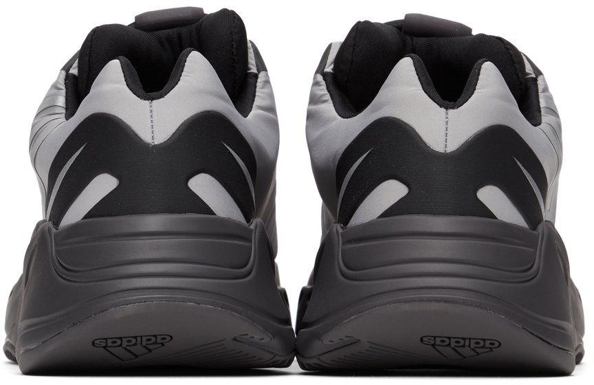 YEEZY Silver & Black Boost 700 MNVN Sneakers Yeezy