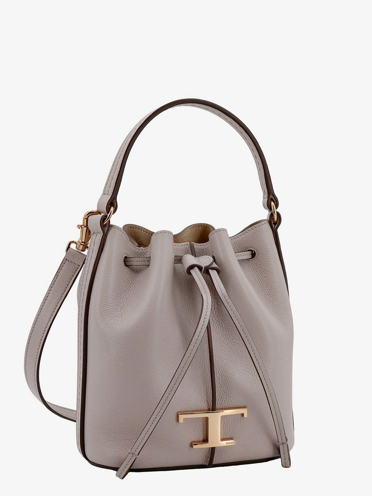 Tod's Bucket Bag Grey Womens Tod's