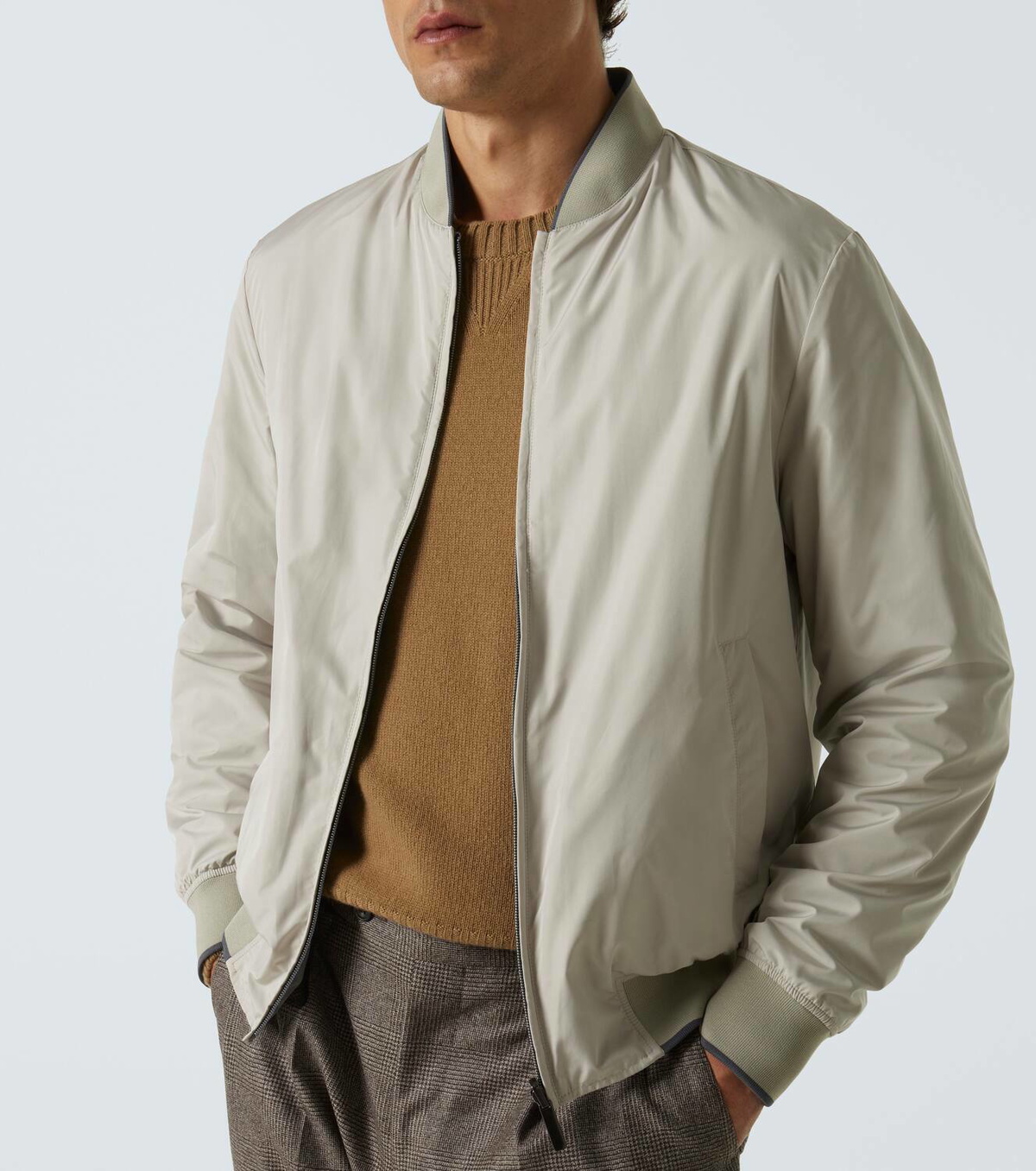 Canali Reversible bomber jacket Canali