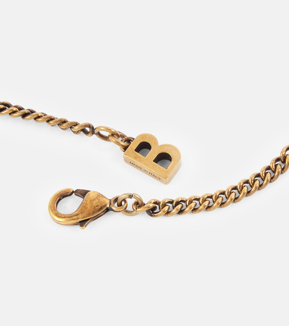 Balenciaga - Typo Valentine chain necklace Balenciaga
