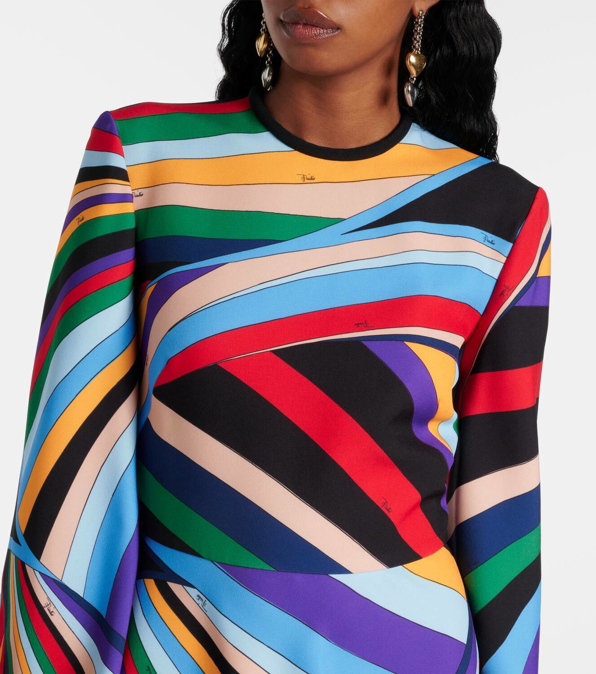 Pucci Iride cady minidress Emilio Pucci