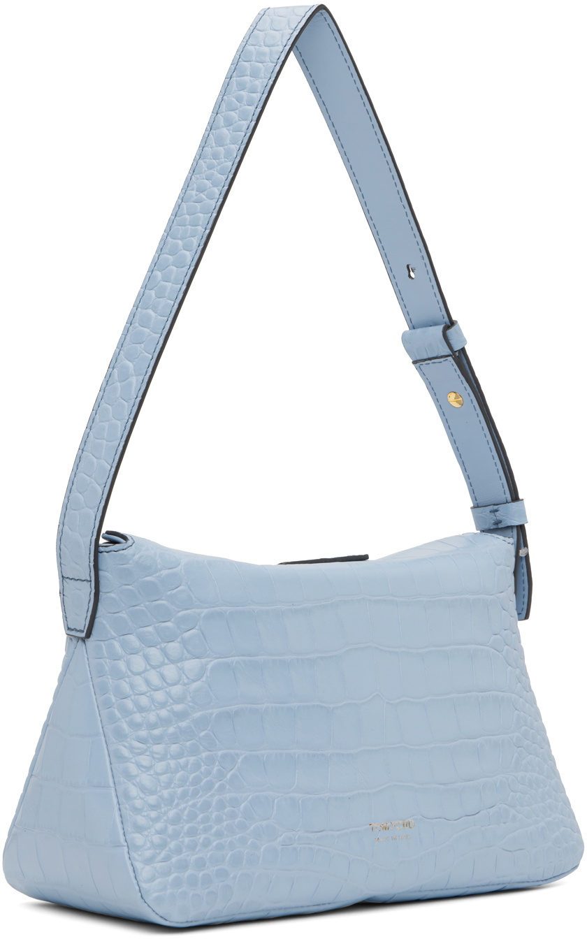 TOM FORD Blue Croc Bag TOM FORD