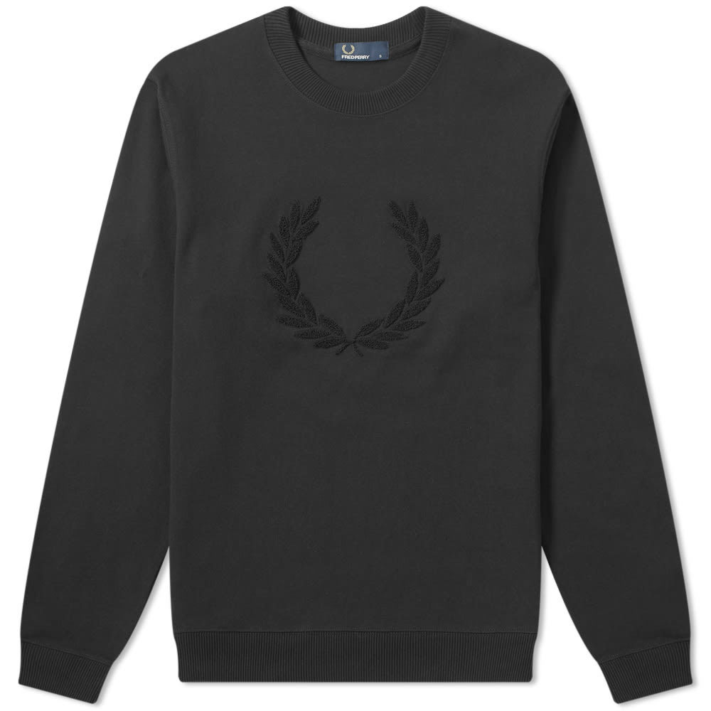 Fred Perry Laurel Wreath Applique Sweat Fred Perry
