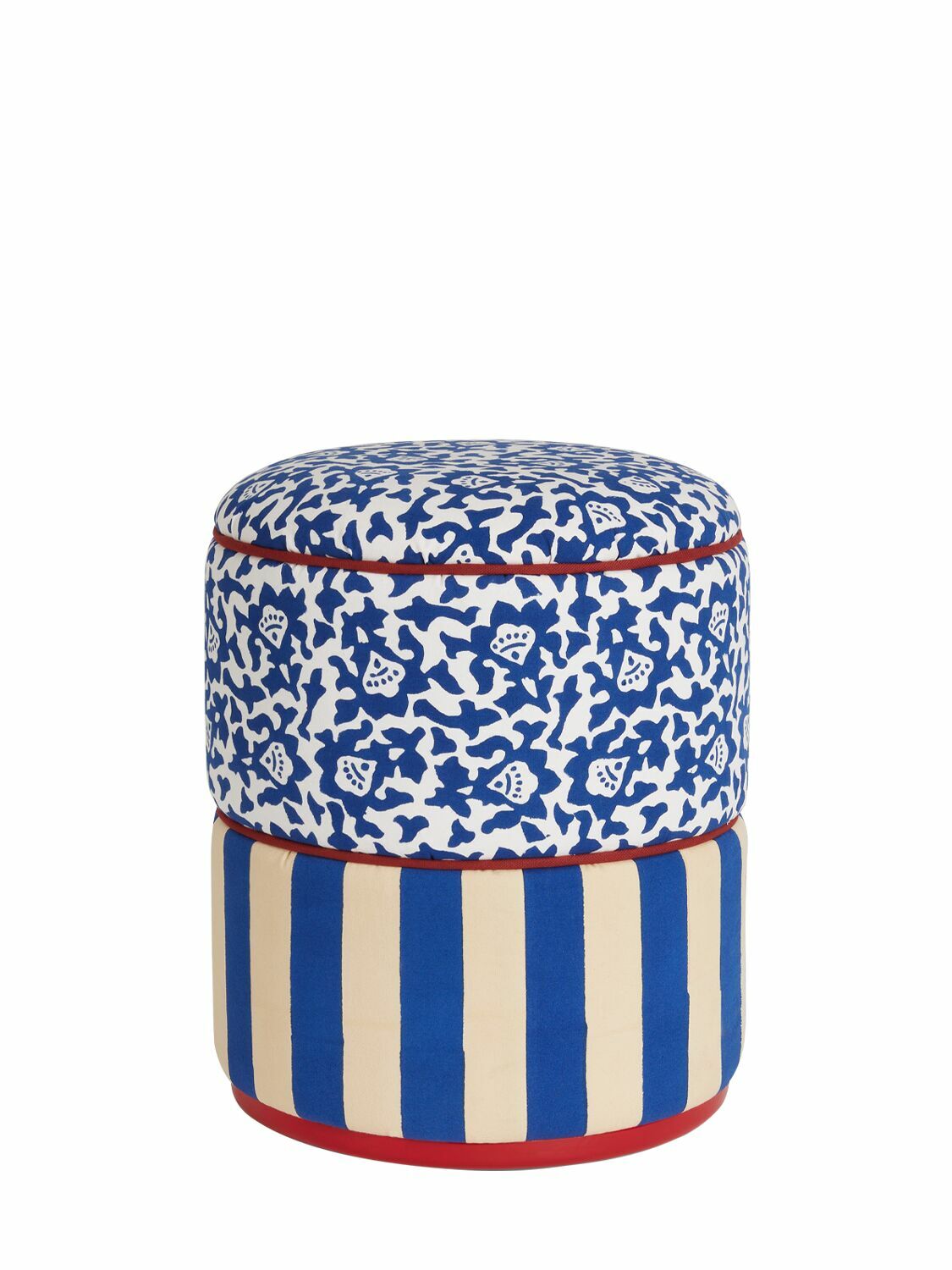 LISA CORTI Nizam Striped Pouf Lisa Corti
