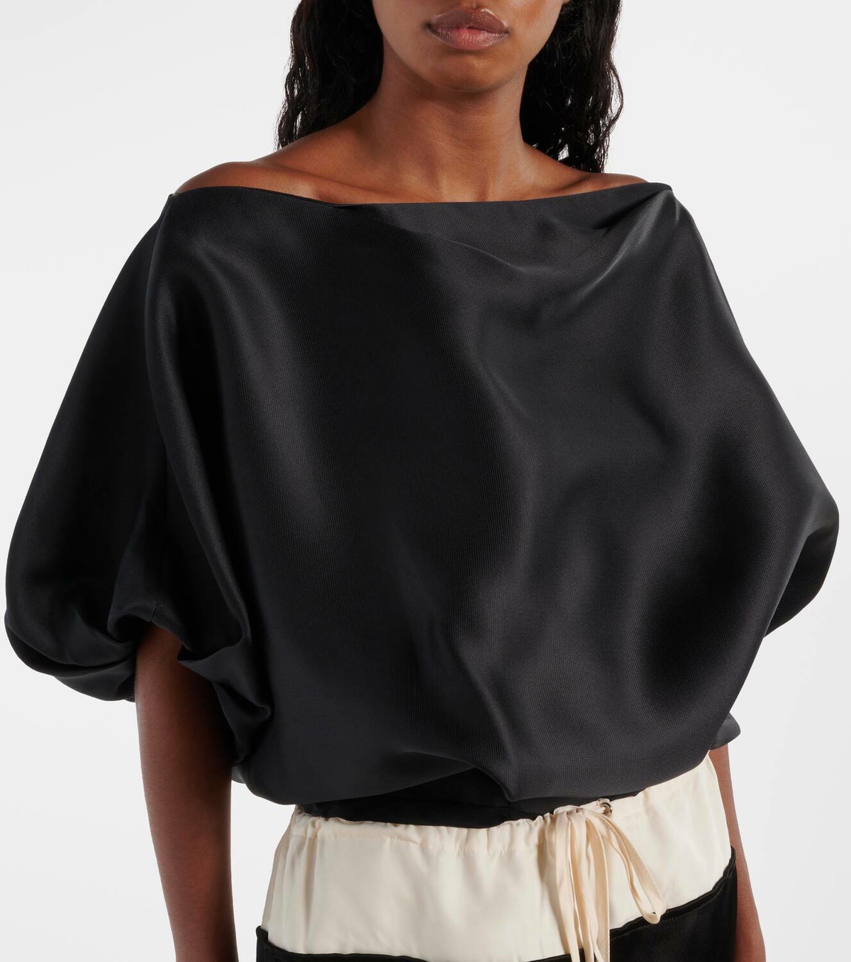 Khaite Niles silk gazar top Khaite