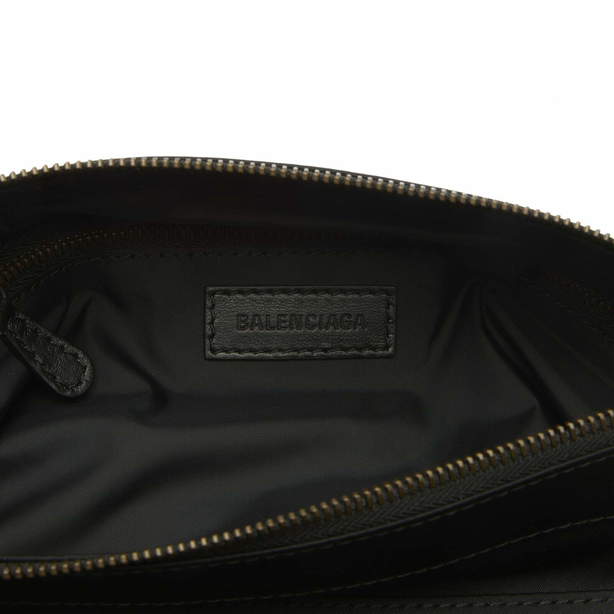 Balenciaga Men's Le City Moto Nylon Bag in Black Balenciaga