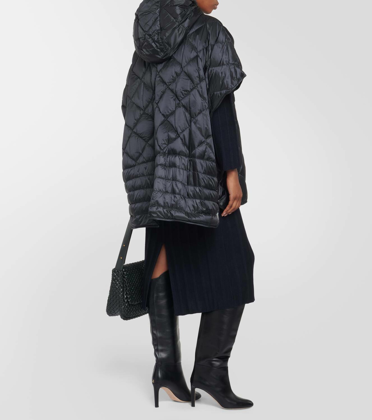 Max Mara The Cube Treman quilted puffer cape Max Mara