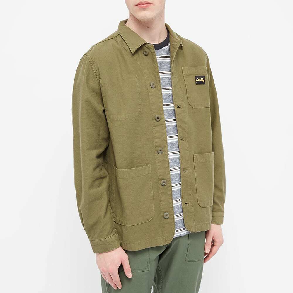 Stan Ray Men's Painters Jacket in Olive Stan Ray