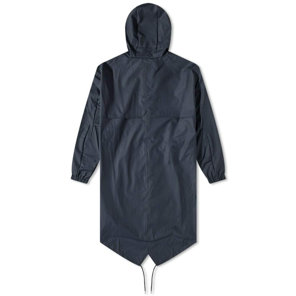 Rains Men's Fishtail Jacket in Navy Rains