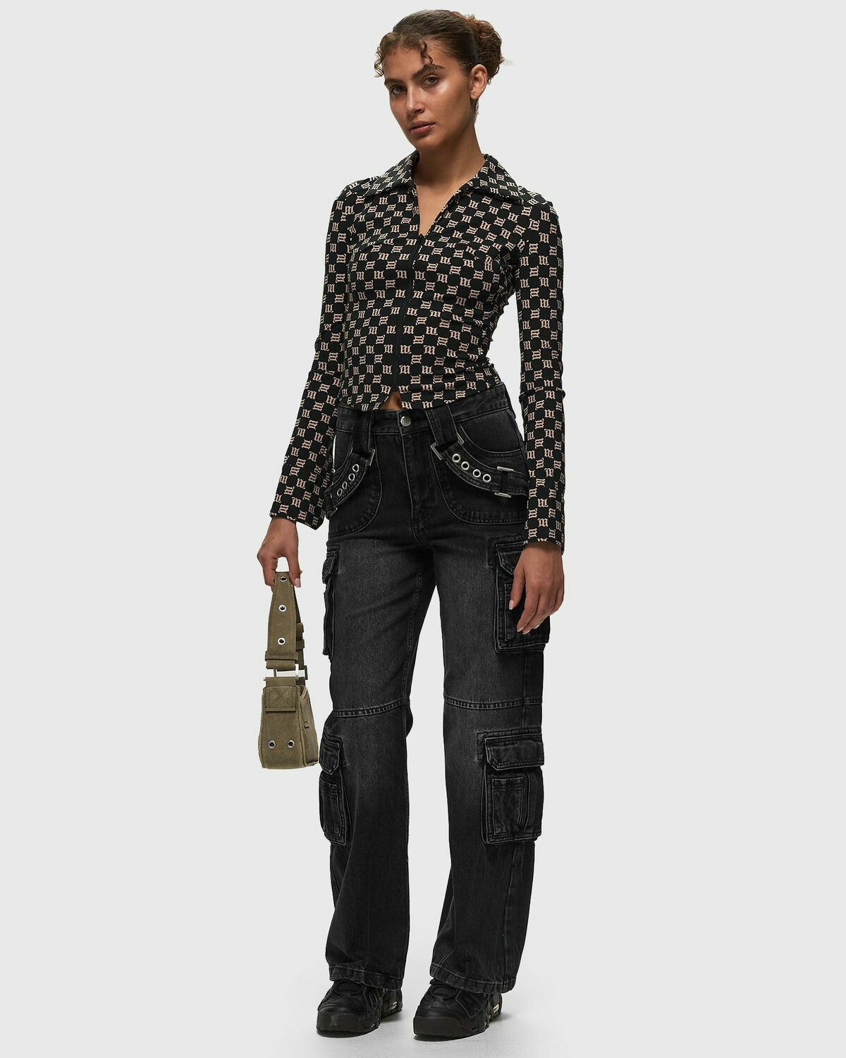 Misbhv Monogram 90 S Shirt Black Longsleeves MISBHV