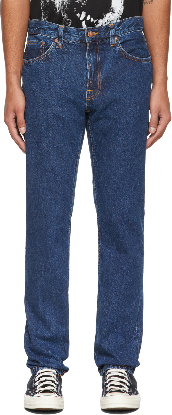 Nudie Jeans Blue Gritty Jackson Jeans Nudie Jeans Co