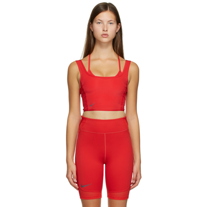 Nike Red City Ready Train Top Nike