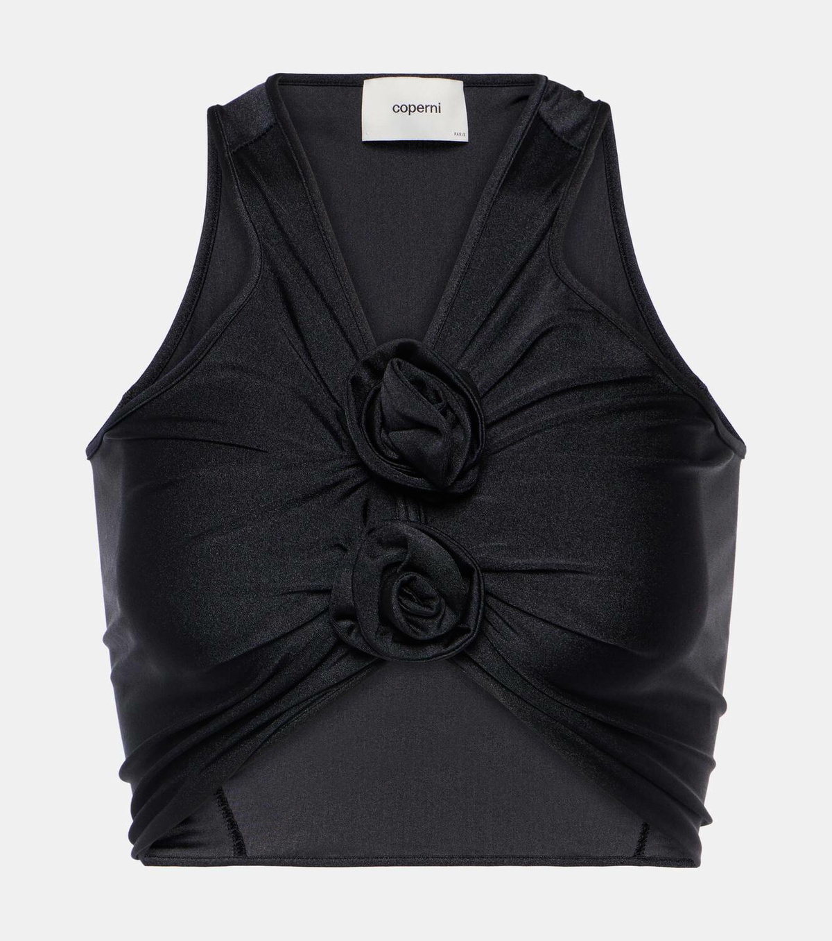 Coperni Floral jersey top Coperni