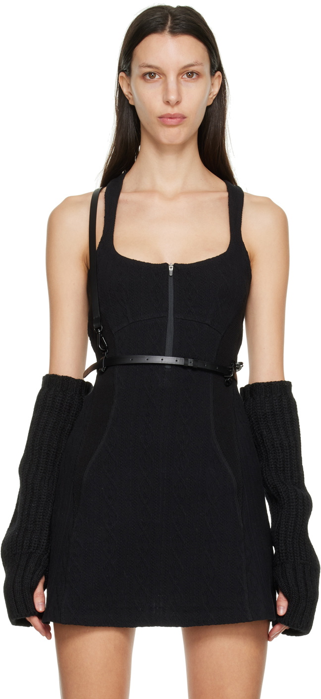 Juun.J SSENSE Exclusive Black Leather Belt Juun.J