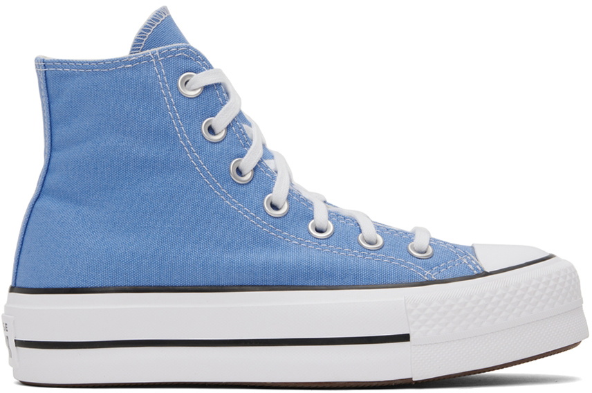 Converse Blue All Star Lift High-Top Sneakers Converse