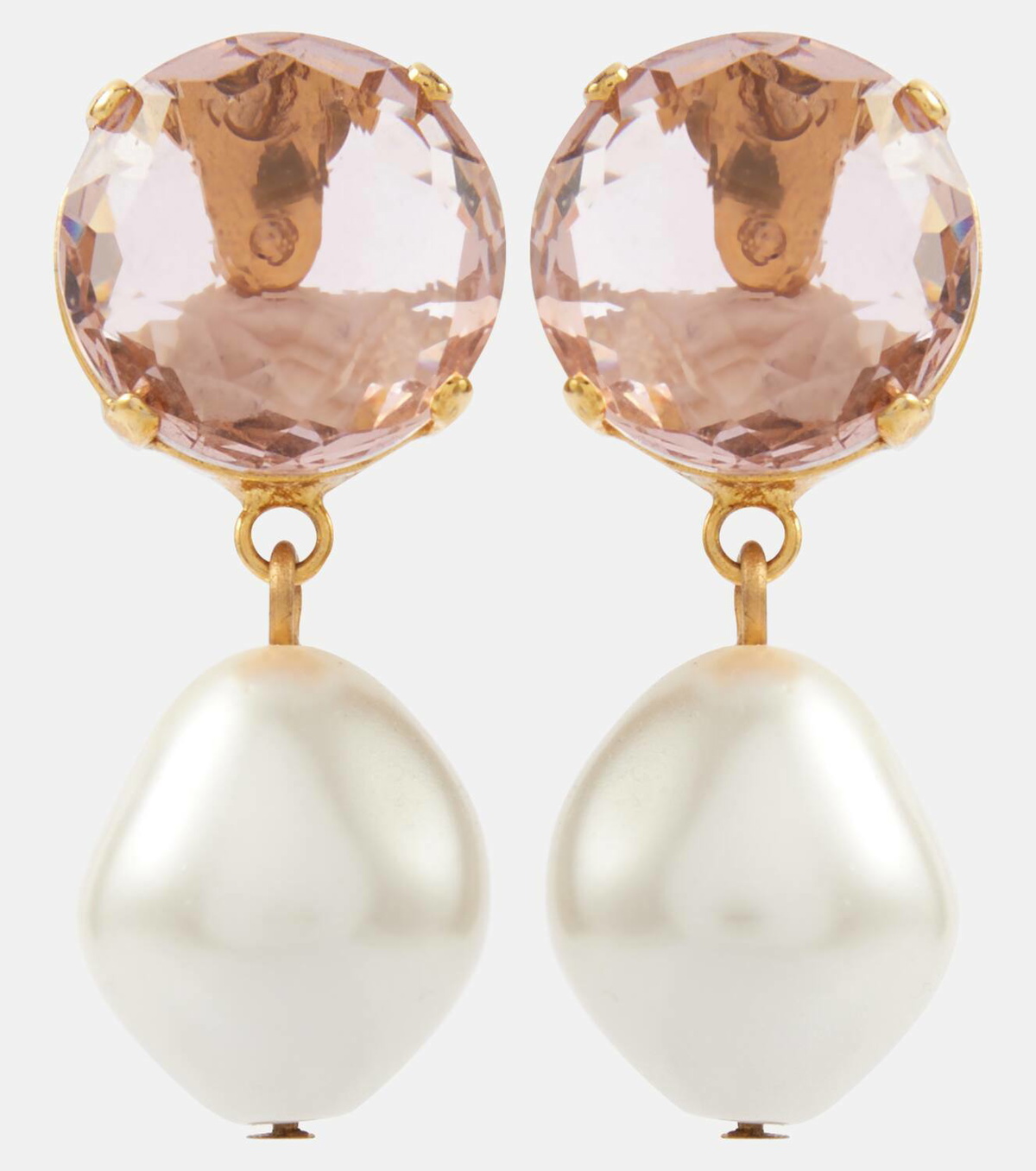 Jennifer Behr Tabitha embellished drop earrings Jennifer Behr