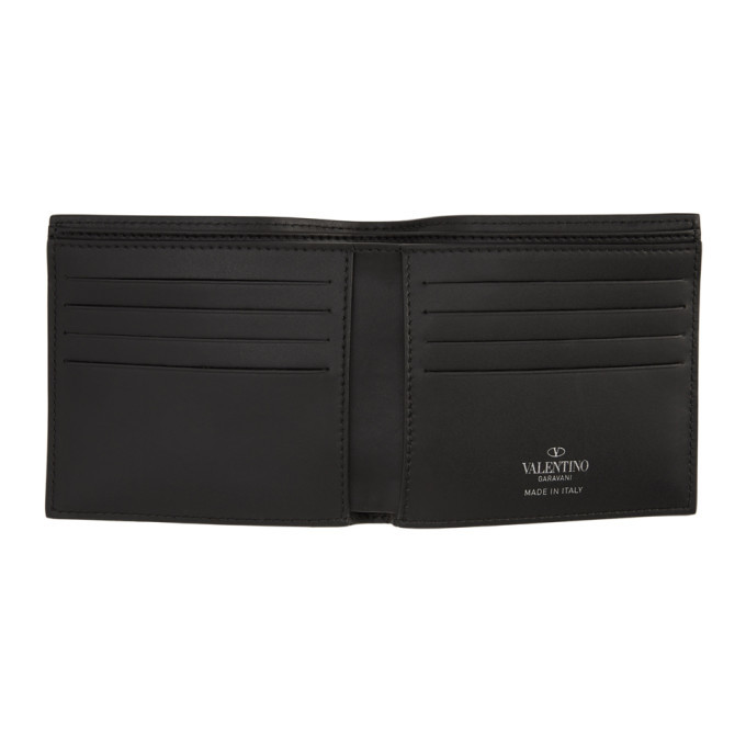 Valentino Black Valentino Garavani VLTN Wallet Valentino Garavani