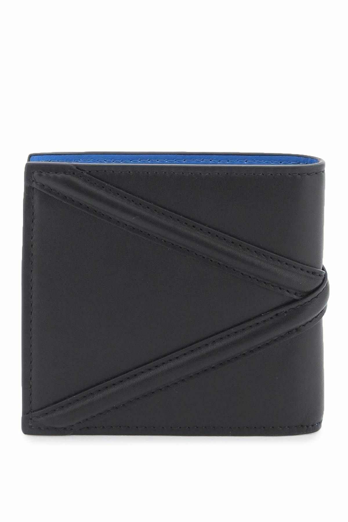 ALEXANDER MCQUEEN harness bifold wallet Black Alexander McQueen
