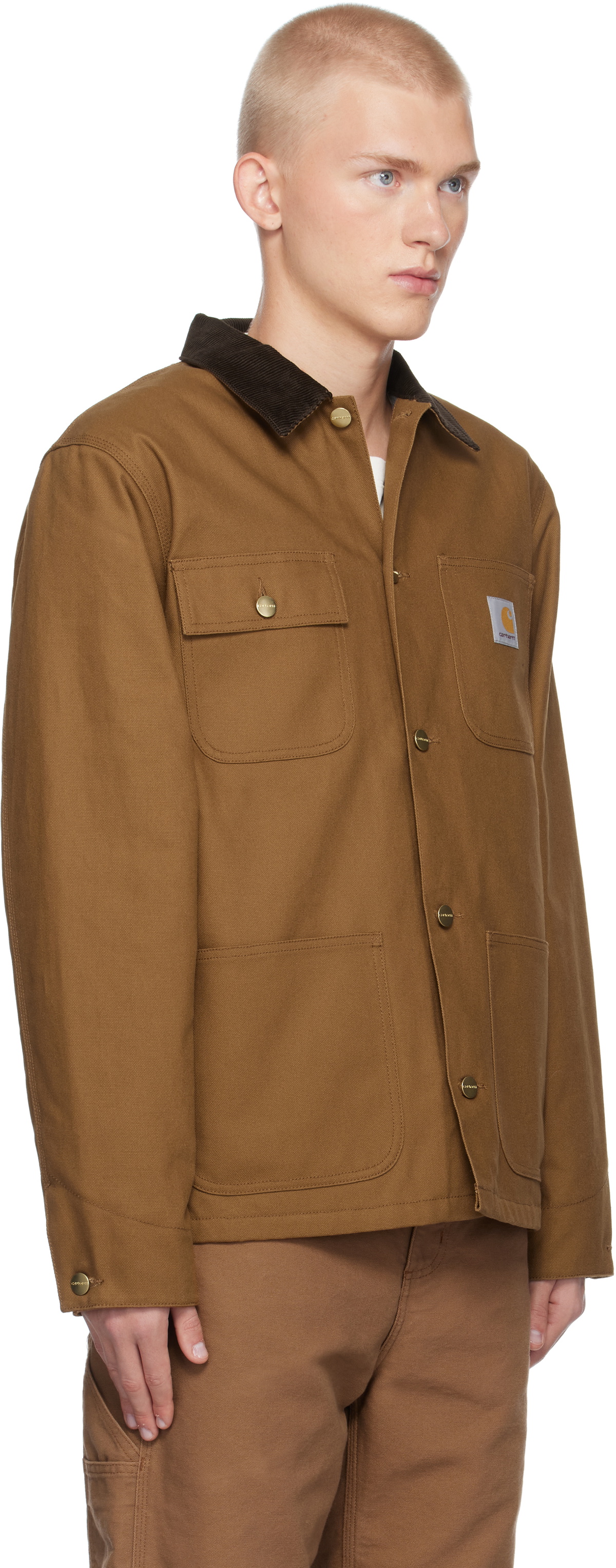 Carhartt Work In Progress Brown Michigan Chore Coat Carhartt WIP