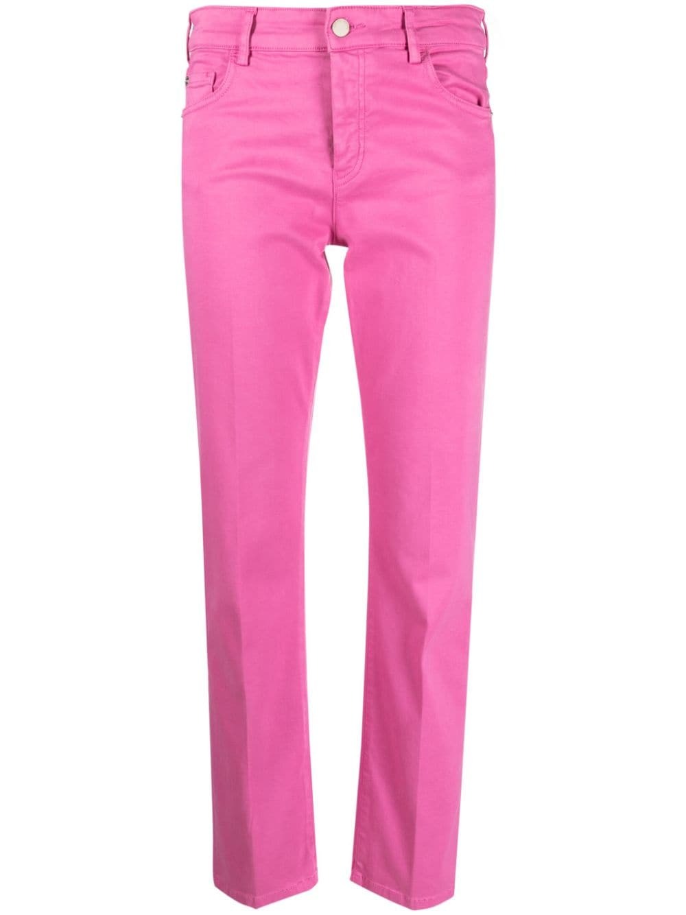 Emporio Armani Cotton Blend Trousers Emporio Armani