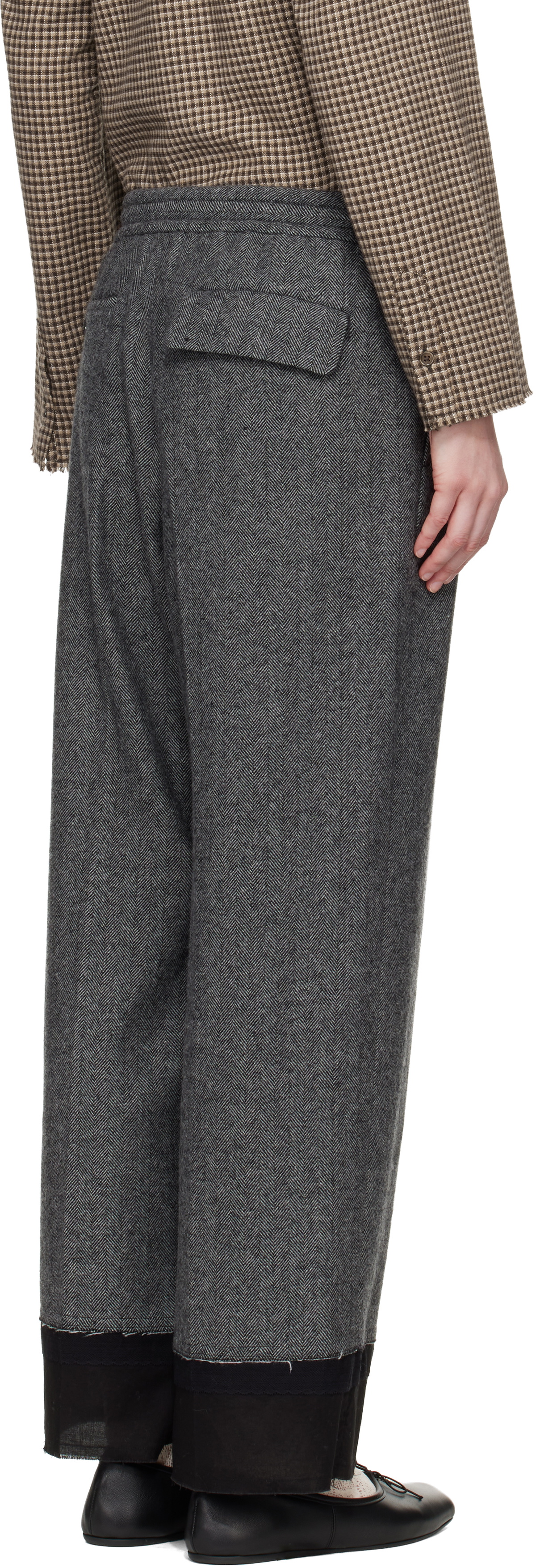 UNDERCOVER Gray UP2E1507 Trousers Undercover