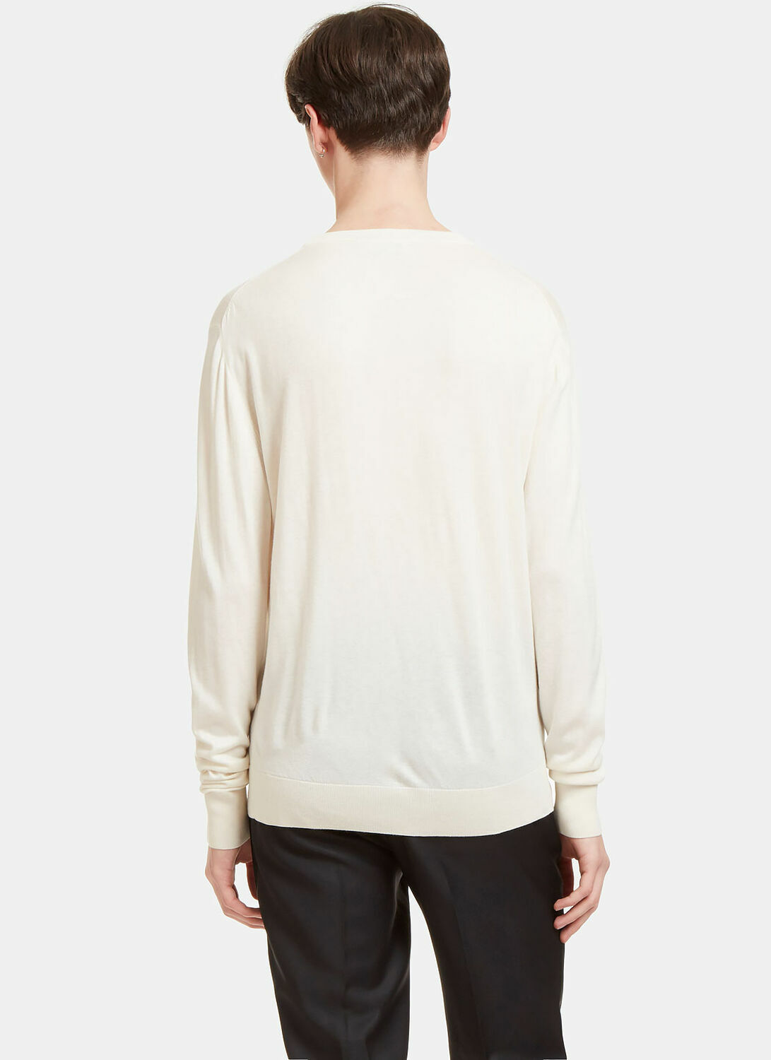 Aiezen Silk and Cashmere-Blend Crewneck Sweater Aiezen