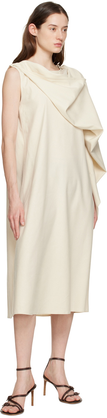 Baserange Off-White Dahl Maxi Dress Baserange