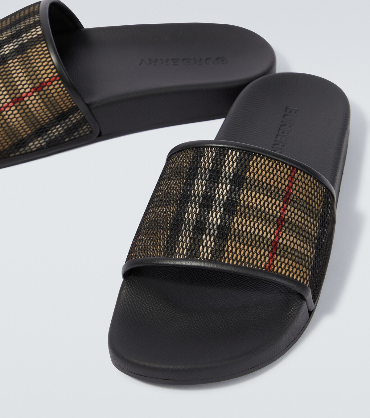Burberry - Burberry Check slides Burberry