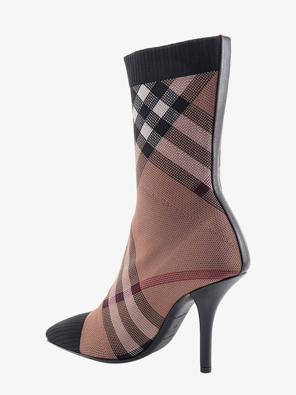 Burberry Ankle Boots Brown Womens Burberry
