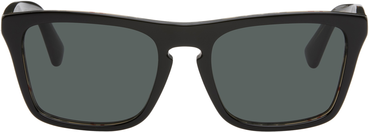 Burberry Black Code Square Sunglasses Burberry