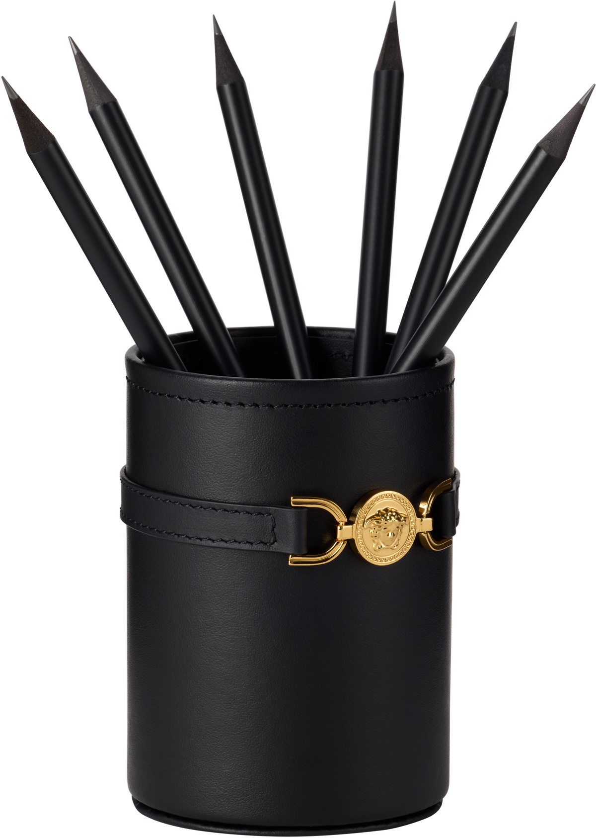 Versace Black Medusa '95 Pencil Holder Set Versace