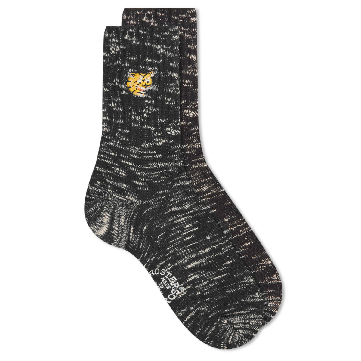 Rostersox B Tiger Socks in Black Rostersox