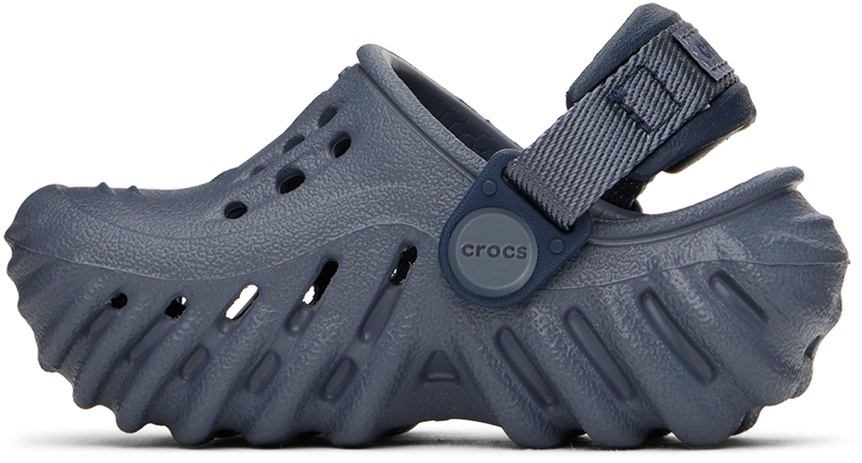 Crocs Kids Gray Echo Clogs Crocs