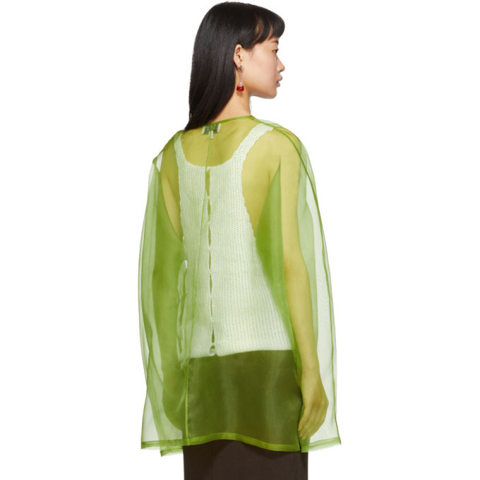 Collina Strada Green Marco Shirt Collina Strada