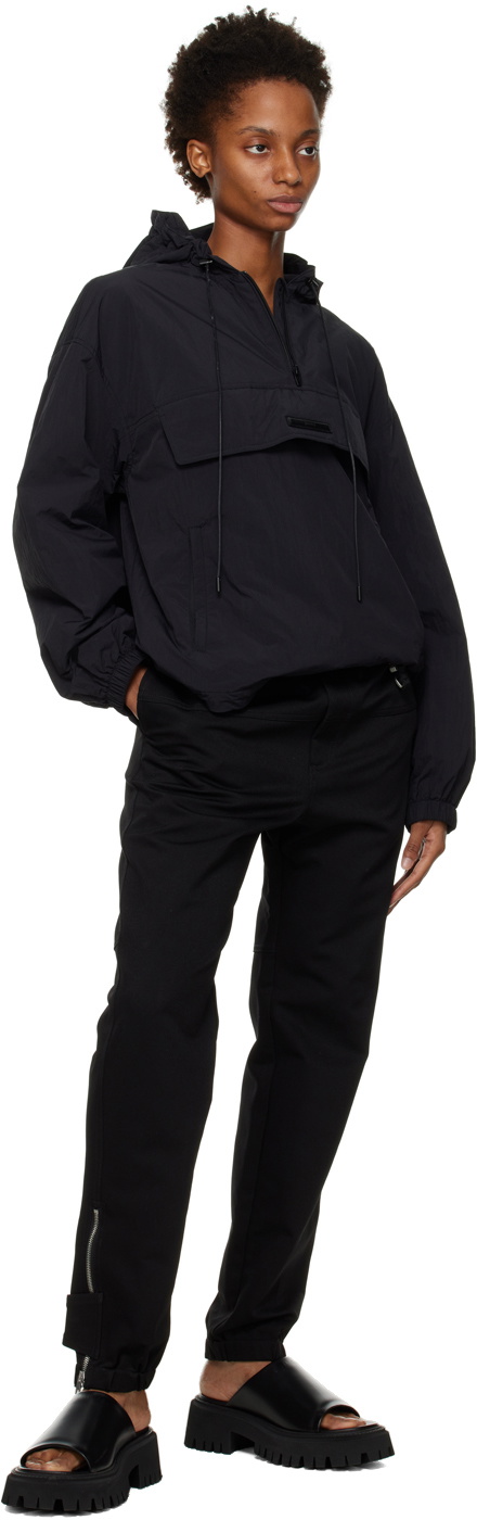 Juun.J Black Half-Zip Jacket Juun.J