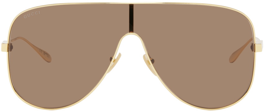 Gucci Gold Mask Sunglasses Gucci