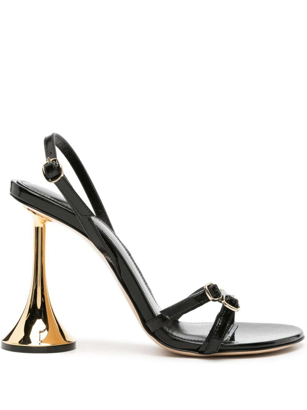 COPERNI - Leather Heel Sandals Coperni