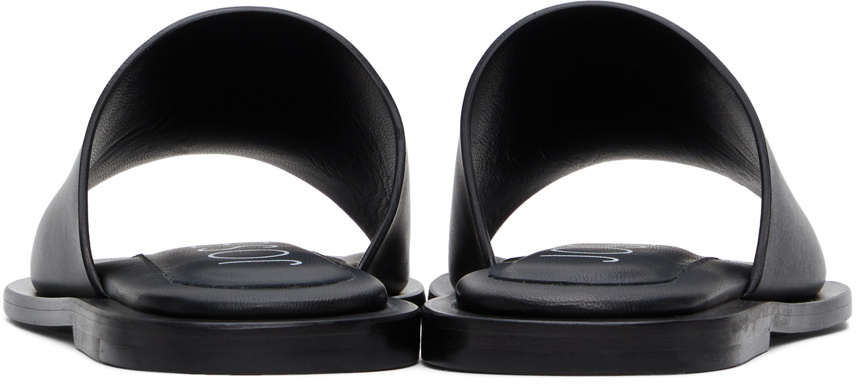 Joseph Black Softy Pool Sandals Joseph