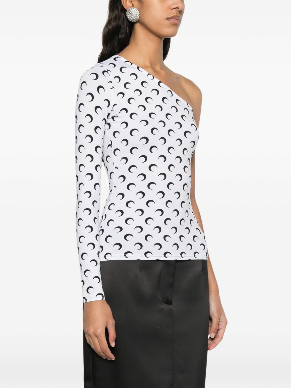 Marine Serre Crescent Moon Asymmetric Top Marine Serre