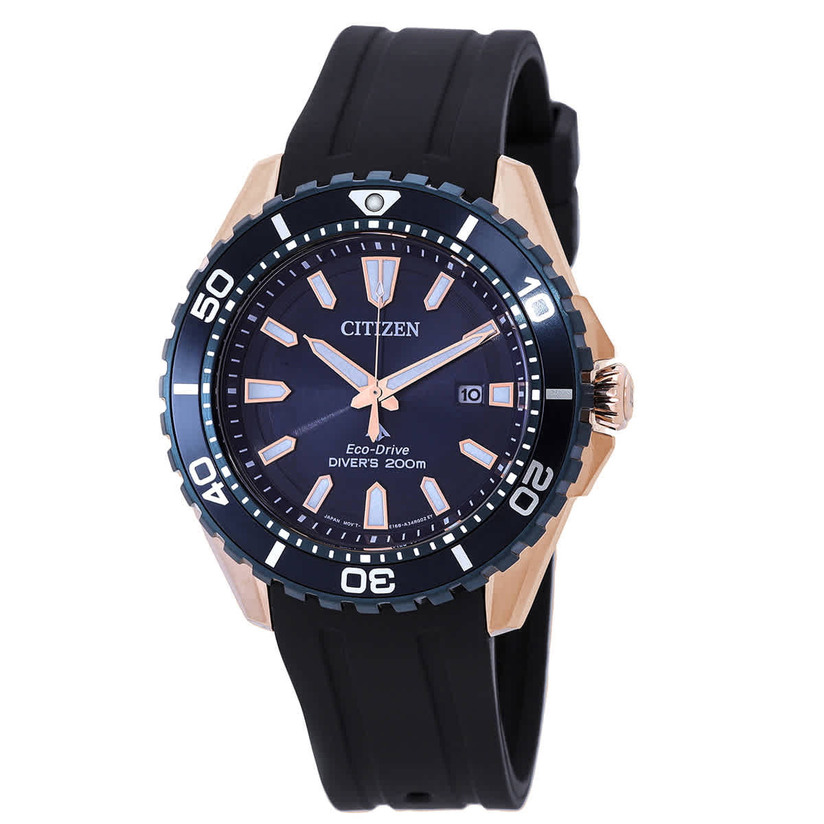 Citizen Promaster Dive Eco-Drive Blue Dial Mens Watch BN0196-01L Citizen