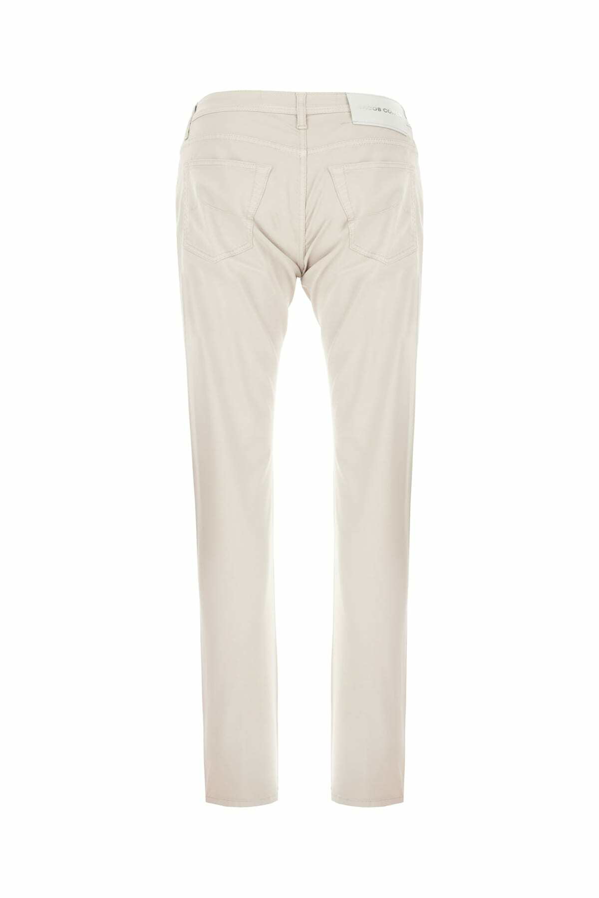 Jacob Cohen Grey Stretch Cotton Blend Pants Jacob Cohen