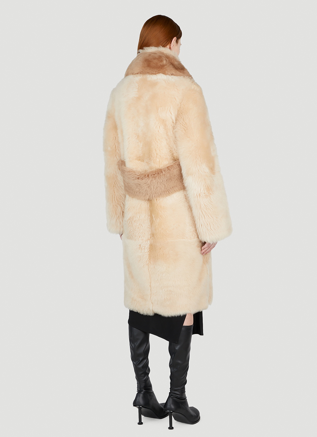 Helmut Lang Shearling Coat Helmut Lang