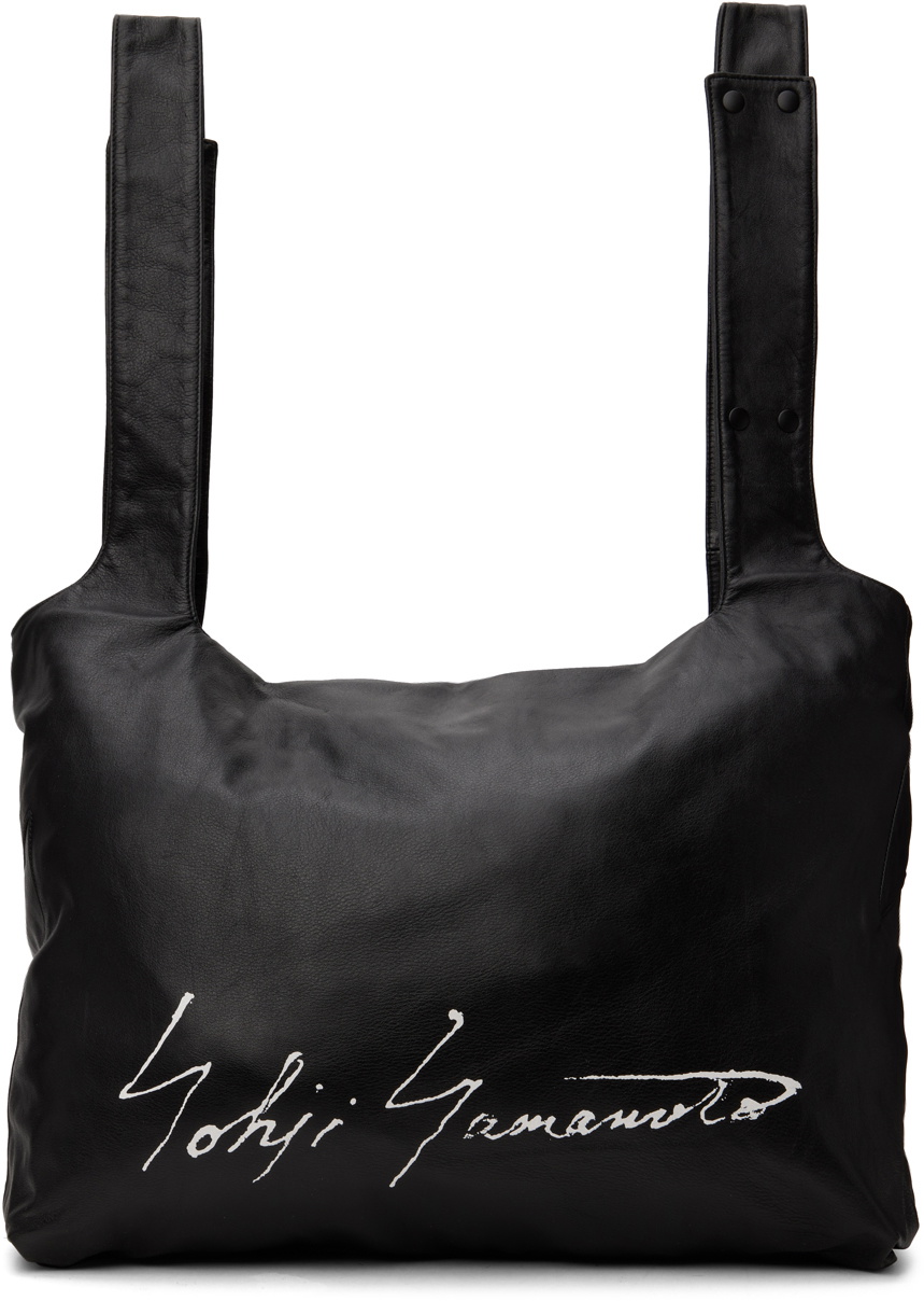 Yohji Yamamoto Black Infinite Tote Yohji Yamamoto