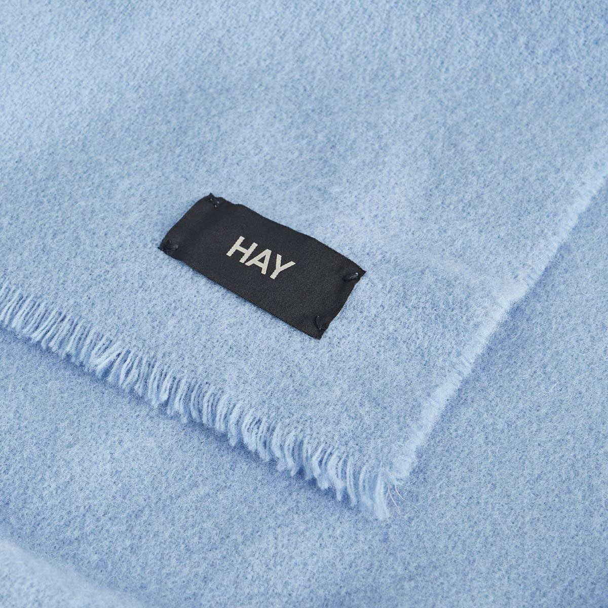 HAY Mono Throw in Light Blue HAY