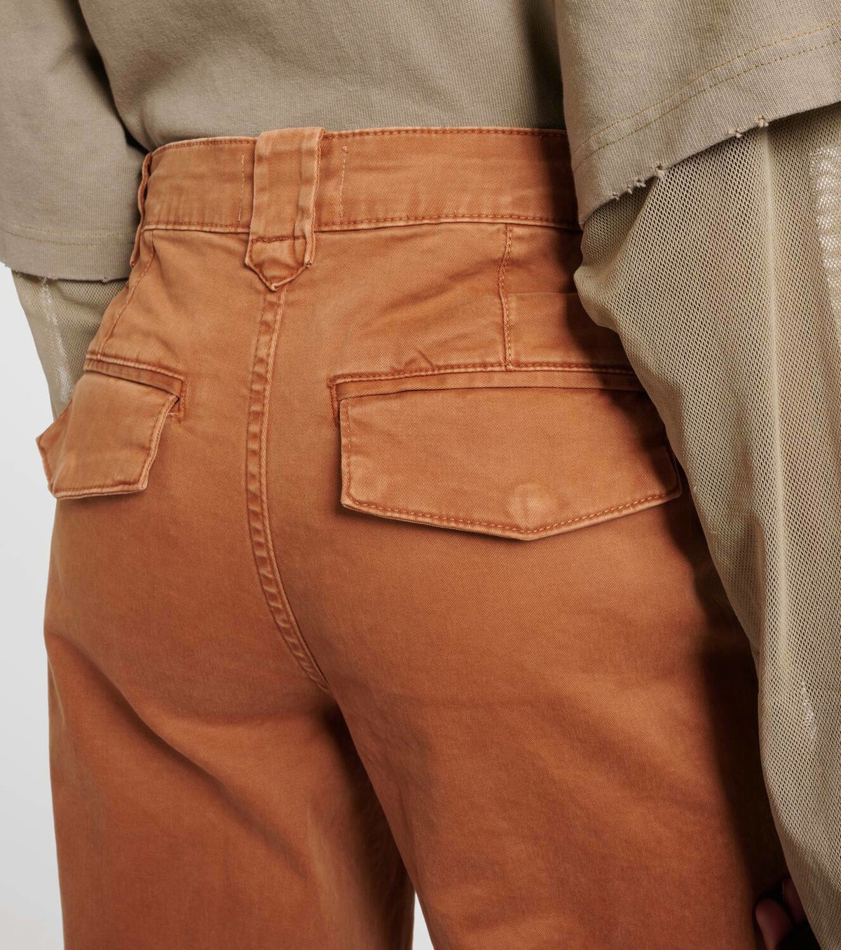 Frame Utility high-rise straight jeans Frame Denim